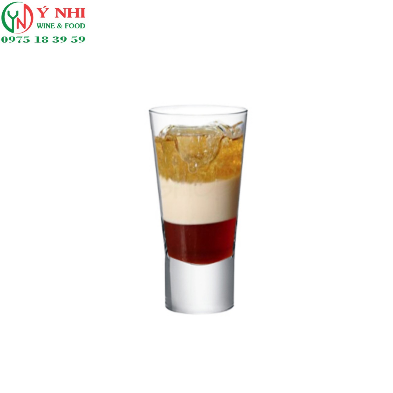 Ly rượu thủy tinh Ypsilon shot 7cl (Bormioli Rocco) - Shop rượu Ý Nhi