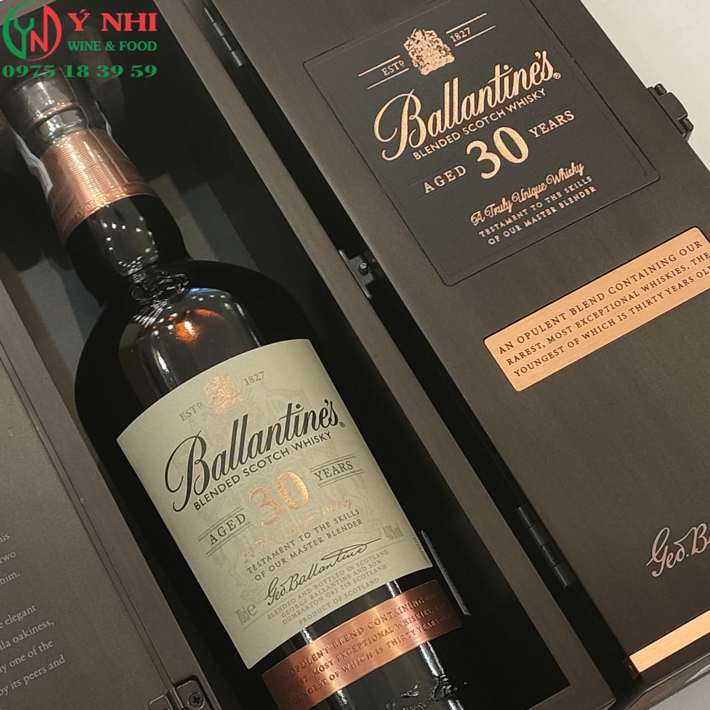 RƯỢU BALLANTINE'S 30 YEARS - Shop rượu Ý Nhi