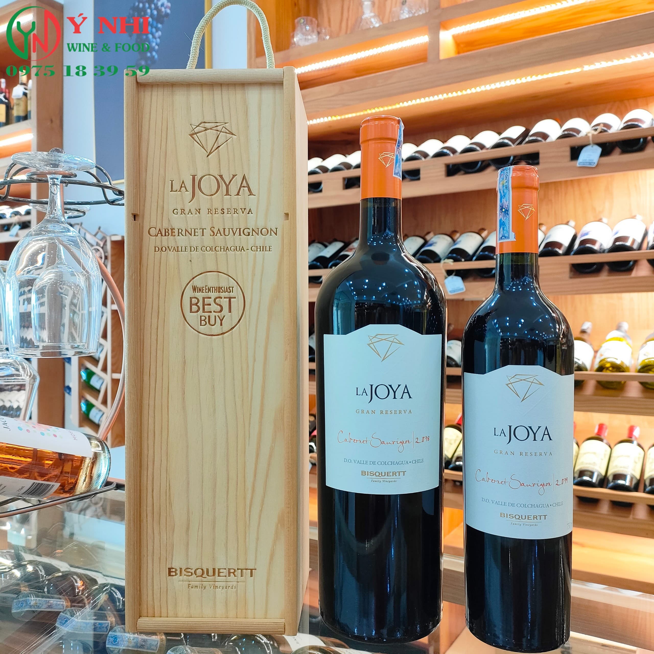 Rượu Vang La Joya Gran Reserva Cabernet Sauvignon 1,5L - Shop rượu Ý Nhi